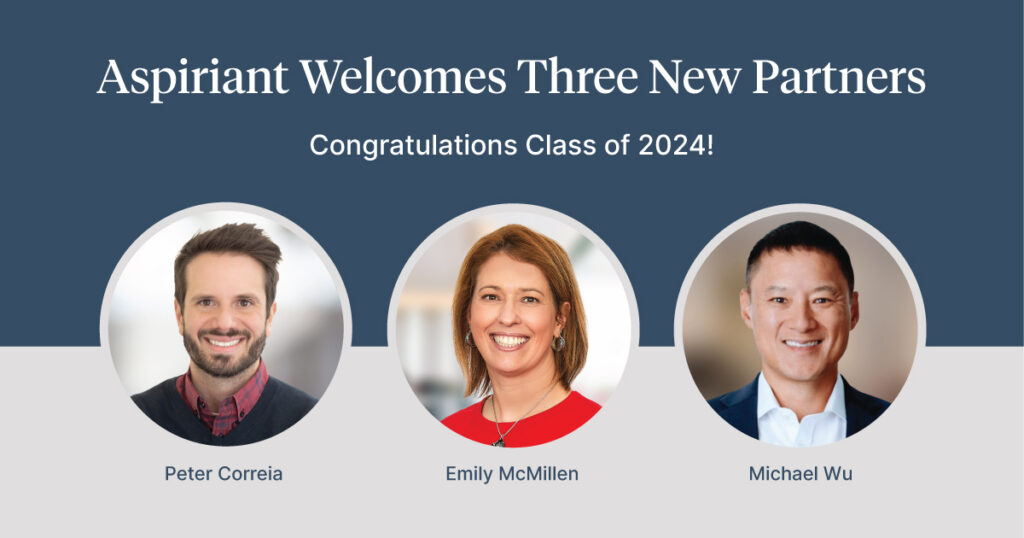 Celebrating Aspiriant’s New Partner Class of 2024 | Aspiriant